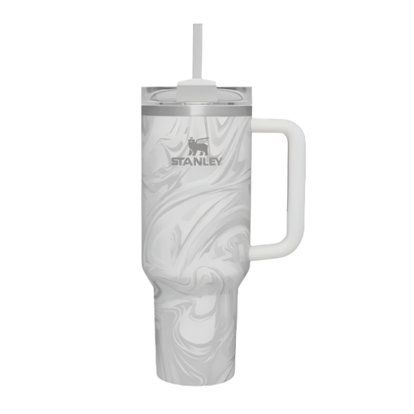 Stanley Tumbler 40 oz (Grey Swirl) – Stanley Bahrain